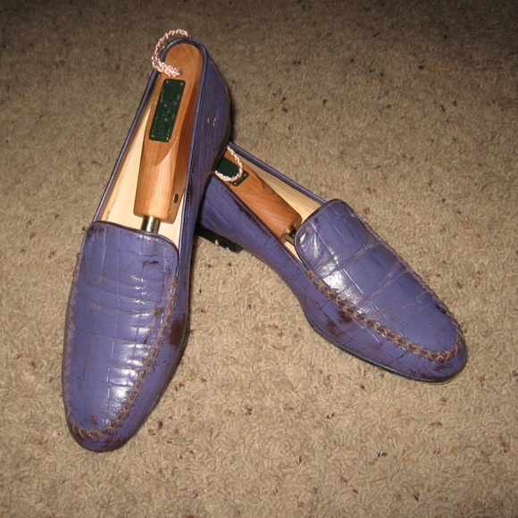 Pancaldi | Shoes | Pancaldi Womens Loafers Purple 8 2 Aa | Poshmark